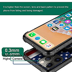 DJSOK Case Compatible with Personalized Rugby Football Sport-Custom America Flag Name Number Custom Phone Cove case for iPhone 15/14 Pro Max 13 12 11 Mini/Xs X Xr/7 8 Plus SE2 2020 Men Women Fans Gift