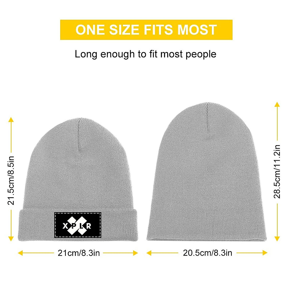 DHCUTE Fashion Knitted Cap Brother_XPLR Unisex Outdoors Hip Hop Knit Caps Comfortable Warm Winter Hats
