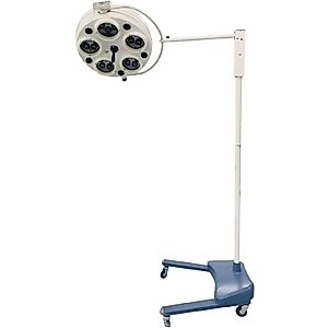EustomA LED Shadowless Exam Light Floor Portable Mobile Lamp 25LED Bulbs 180°Rotation FKLED-5