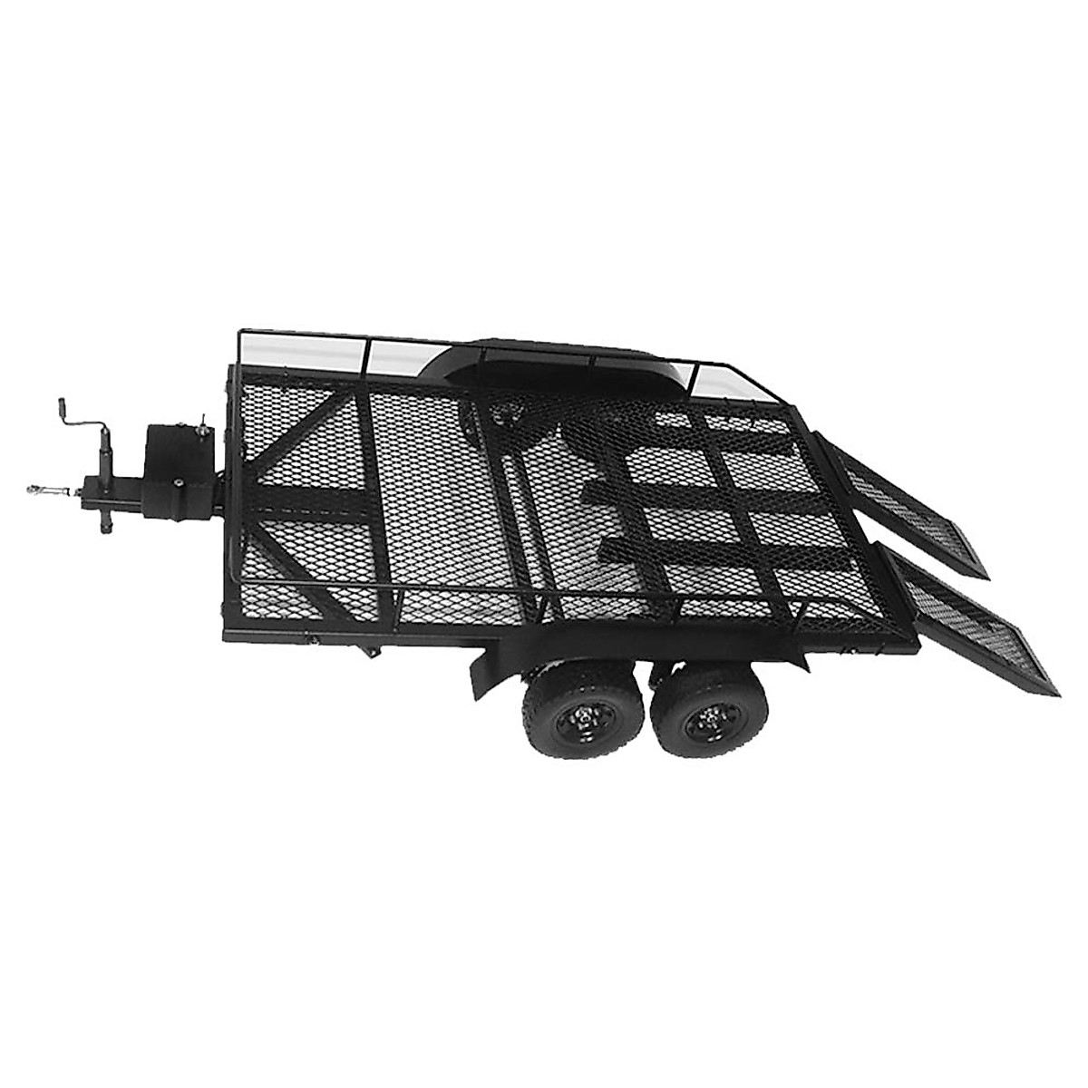 Goolsky Heavy-Duty Trailer Cargo Carrier Metal Kit for 1/10 Traxxas HSP Redcat RC4WD Tamiya Axial SCX10 D90 HPI RC Crawler Car DIY