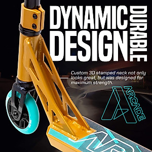 ARCADE Pro Scooters - Stunt Scooter for Kids 8 Years and Up - Perfect for Beginners Boys and Girls - Best Trick Scooter for BMX Freestyle Tricks