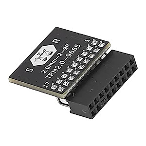 18 Pin Security Module TPM 2.0 Remote Card Encryption Module, TPM2.0 Module Board LPC Interface Compatible with PC