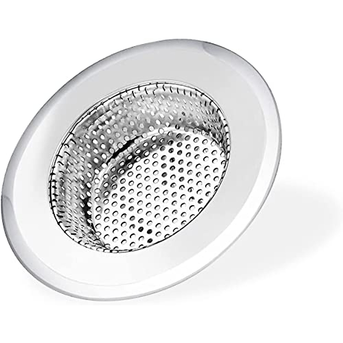 Stainless Steel Sink Strainer Set- 5 Pieces, Fits Most Kitchen Sinks, Bathroom Sinks,Shower Drains