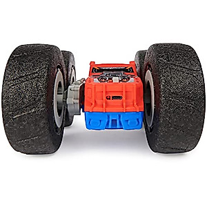 Air Hogs Super Soft, Flippin’ Frenzy, 360 Spinning Action, 2-in-1 Stunt Vehicle Remote Control Car, Kids Toys for Kids 4 and up