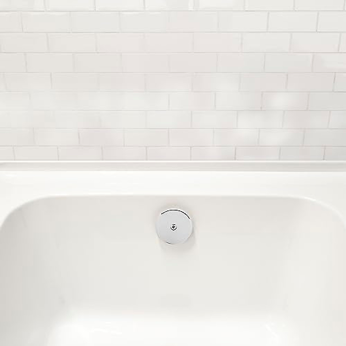 Westbrass Tip-Toe Sch. 40 PVC Bath Waste with One-Hole Elbow, Matte Black, D49321-62