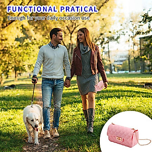 ONLVAN Summer Jelly Crossbody Bag Purse，Fashion Ladies Shoulder Bag, Candy Color Jelly Handbags for Women Girls (Pink)