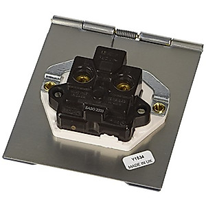 MK 741BRC 13A Single Socket - Brushed Chrome