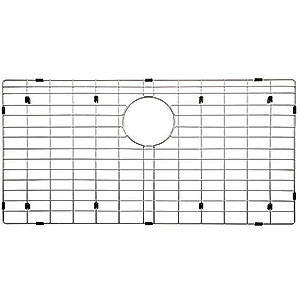 Serene Valley 29-1/2" X 15-1/2" Sink Protector, Rear Drain with Corner Radius 3/8", NLW3016R