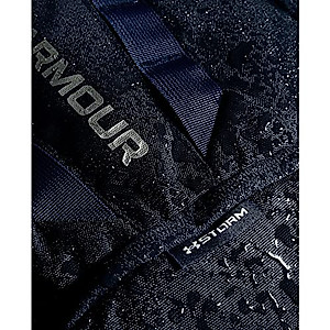 Under Armour unisex-adult Hustle 5.0 Backpack , Academy Blue (408)/Silver , One Size Fits All