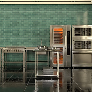 Krollen Industrial 30" x 36" 18 Gauge 430 Stainless Steel Work Table with Undershelf