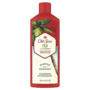 Old Spice Fiji 2in1 Shampoo and Conditioner for Men, 13.5 fl oz, 5.449 Fl oz