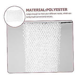Kisangel Camouflage Net Camo Paint Outdoor Plants Outdoor Decorations Woodland Hunting Blinds Nets Camo Netting Polyester White Professional Hunting Net Outdoor Net Portable Mesh Net Sports