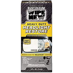 Rust-Oleum 327489 Heavy Duty Headlight Restore