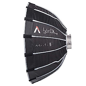 Aputure Light Dome Mini II (21.6") Parabolic Photography Softbox with Honeycomb Grid for Aputure 300X/300D II/Amaran 200X/100X and Other Bowens Mount Lights