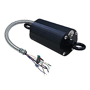 40W Emergency LED Light Driver, OSTEK 90 Min Emergency Battery Backup Power Supply Emergency Driver, Input AC100-347V, Output 170V DC, UL-Listed - IP65 Waterproof