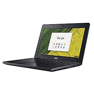 Acer Chromebook 11 C771-C4TM, Intel Celeron 3855U, 11.6" HD IPS Display, 4GB LPDDR3, 32GB eMMC, 802.11ac WiFi, Spill Resistant Keyboard, Military Grade Durability, Google Chrome,Black