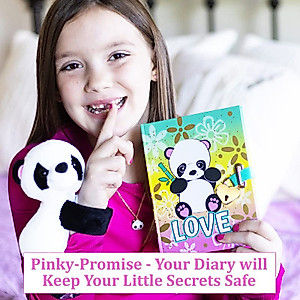 Life is a Doodle Girls Diary with Lock and Key - Panda Diary for Girls Excellent Gratitude & Prayer Daily Journal for Girls with Lock - Our Kids Journal for Girls Created for Self-Expression