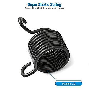 Anndason 7 Pcs Great Heavy Duty Smoothing Pneumatic Air Rivet Hammer Tools Kit