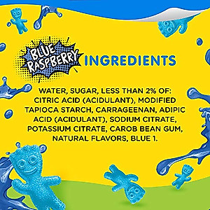 Snack Pack Sour Patch Kids Juicy Gels, Blue Raspberry, 3.25 oz 6 ct, 3.25 oz