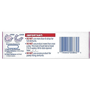 Fixodent Denture Adhesive Cream Original 0.75 oz (Pack of 12)