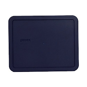 Pyrex 7212-PC 11-Cup Blue Replacement Food Storage Lid - 4 Pack Made in the USA