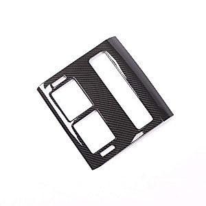 CHEYA 2 Styles ABS Rear Air Conditioning Vent Frame Trim for Range Rover Sport 2014-2017 (Carbon Fiber)