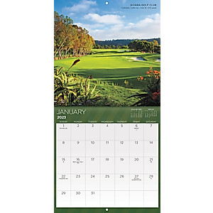 2023 Sports Illustrated Golf Courses Wall Calendar