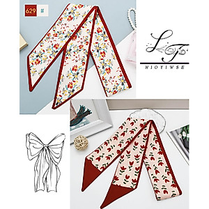 Hioyiwse Purse Scarf Headband Scarf Handbag Scarf Neck Scarf Purse Decorative Scarf Purse Fashion Present 01