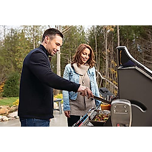 Napoleon PRO665RSIBNSS-3 Prestige PRO RSIB Natural Gas Grill, 665 sq.in. + Infrared Side and Rear Burners, Stainless Steel