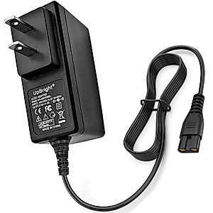 UpBright 2-Prong AC Adapter Compatible with Bissell Pet Hair Eraser 14V Lithium Ion Cordless Hand Vac Vacuum 14 Volts Li-Ion Battery Powered Cleaner Purple 14.4V DC PetHair Eraser Power Supply Charger