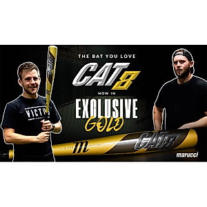 Marucci CAT 8-5 USSSA Baseball Bat: MSBC85GB 30" 25 oz.