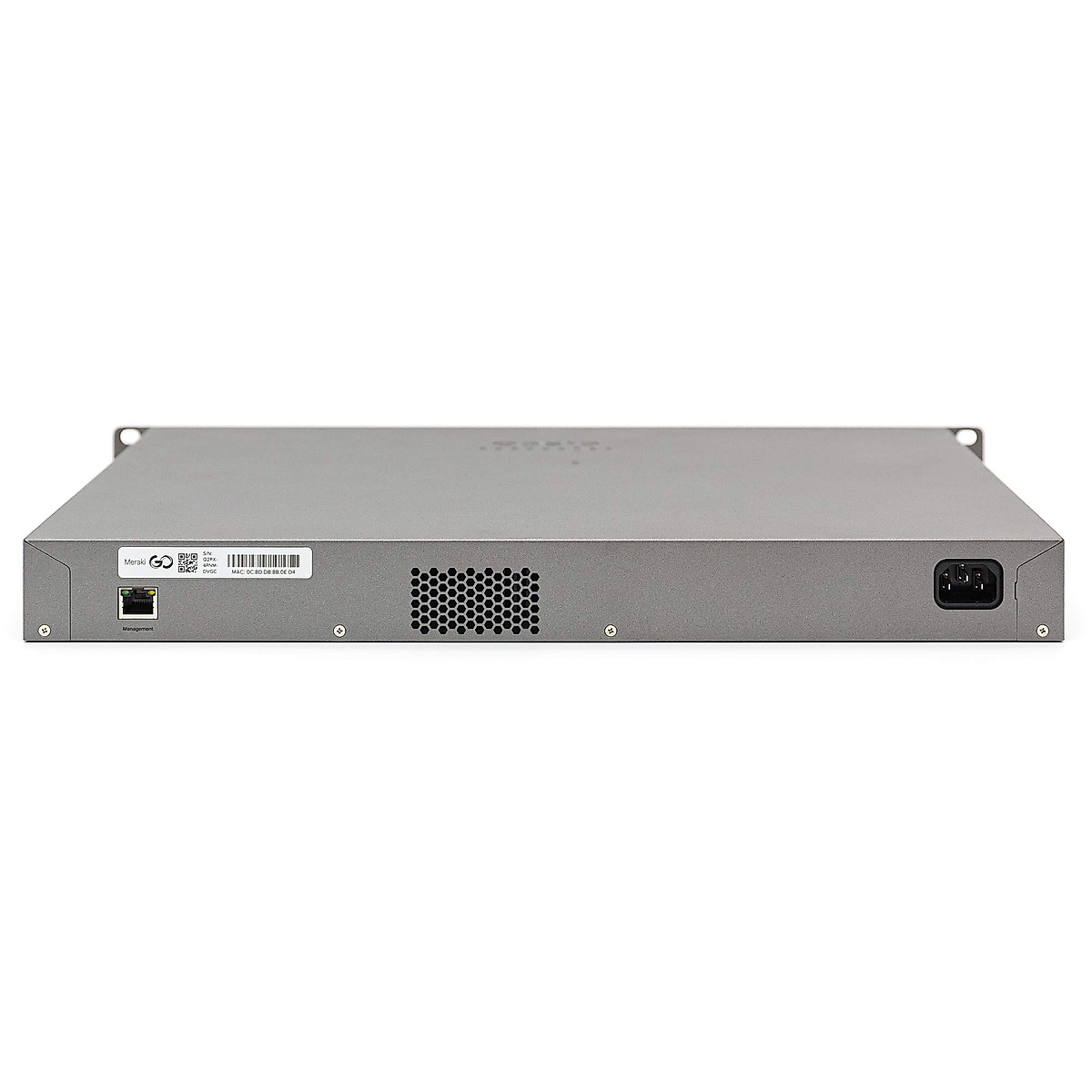 Meraki Go by Cisco | 48 Port PoE Network Switch | Cloud Managed | Power over Ethernet | [GS110-48P-HW-US]