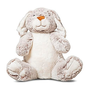 Melissa & Doug Jumbo Burrow Bunny Lop-Eared Rabbit Stuffed Plush Animal (21 Inches Tall)