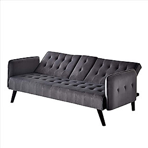 US Pride Furniture Sofabed, Sleeper, Grey