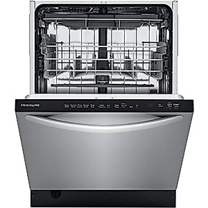 Frigidaire FDSH4501AS 24" Built In Dishwasher with 14 Place Settings, 3rd Level Rack, Energy Star, in Stainless Steel