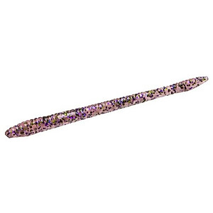 Zoom Bait Finesse Worm Bait-Pack of 20 (Cotton Candy, 4.75-Inch)