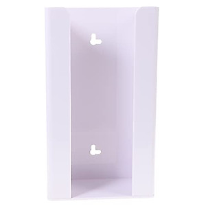 Scicalife Hygiene Station Desktop Tissue Box Gloves Holder Face Towel Storage Box with Wall Mounting Holes