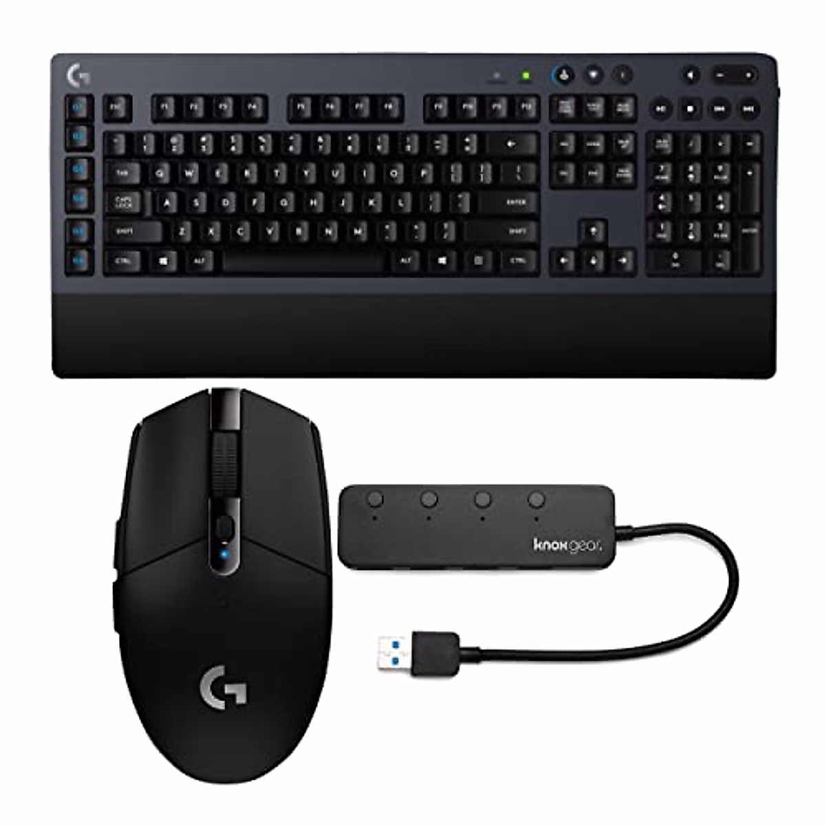 Logitech G613 Lightspeed Wireless Mechanical Gaming Keyboard Bundle ...