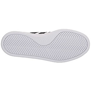 adidas Men's Grand Court 2.0 Tennis Shoe, FTWR White/Core Black/FTWR White, 9.5