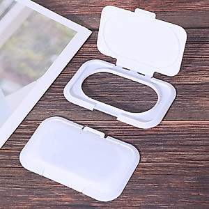 YHJIC 10Pcs Reusable Baby Wipes Lid Baby Wet Wipes Cover Tissues Box Wet Paper Lid