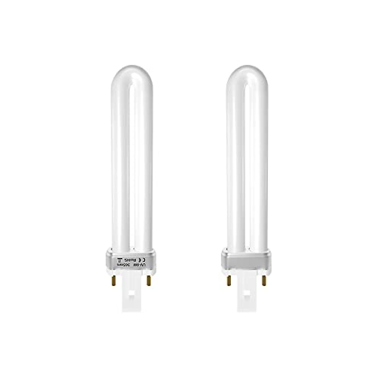 9W 21050 Replacement Bulbs for Dynatrap DT3009 DT3019 DT3039 Indoor Insect Mosquito Trap, 2 Pack