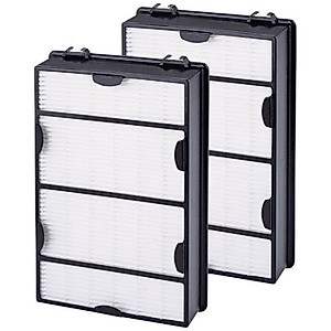Filter-Monster True HEPA Replacement Filter Compatible with Holmes HAPF600 (B Filter) Console Allergen Remover Filter, 2 Pack