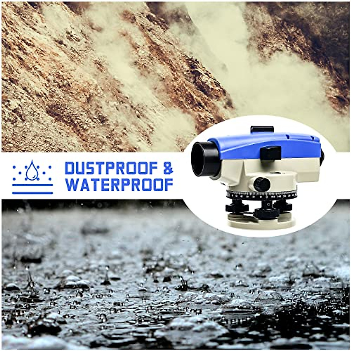 Automatic Level 32X Optical Transit Survey Auto Level High Precision Level Gauge Measure Meter Machine