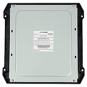 ALPINE S-A32F 320w RMS 4-Channel S-Series Car Audio Amplifier Class D+Amp Kit