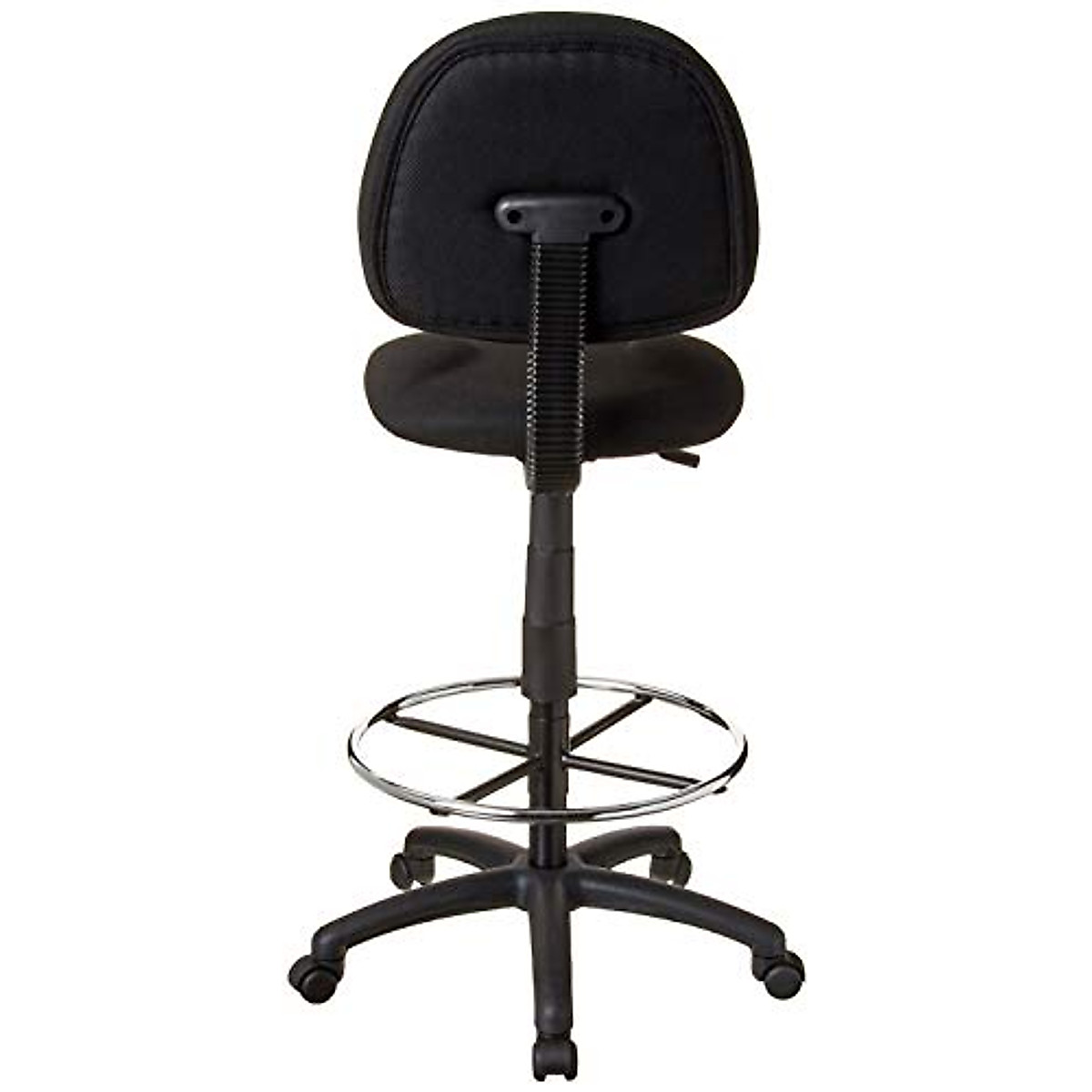 Boss Office Products Ergonomic Works Drafting Chair without Arms in Black
