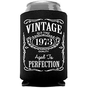 Vintage 1963 Birthday Can Coolers Party Favor 60th Birthday 12 Pc