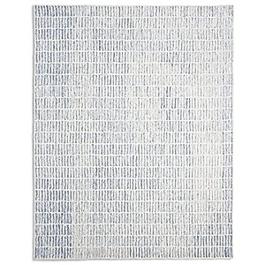 Natural Weave Handtuffted Capitola Wool Area Rug (Blue, 9 x 12 FT)