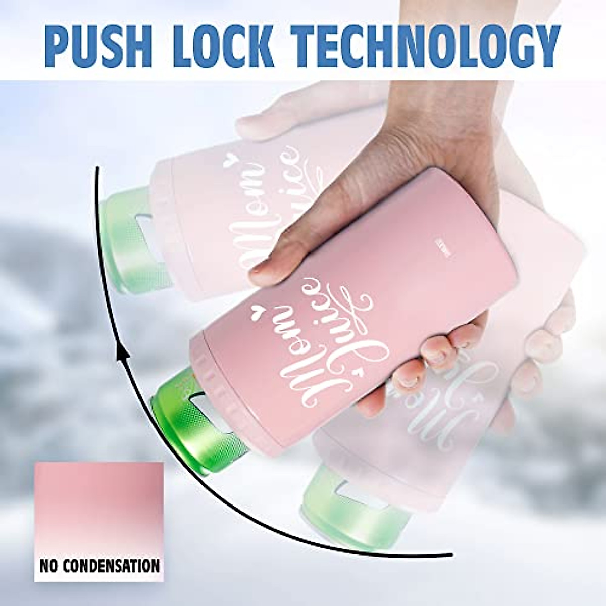 SANDJEST Mom Tumbler and Can Cooler - 4 in 1 Design Mom Juice Travel Mug Fits for Most 12oz Skinny Can Beer Bottles - Gifts for Mothers from Daughter, Son on Birthday, Mothers Day, Christmas