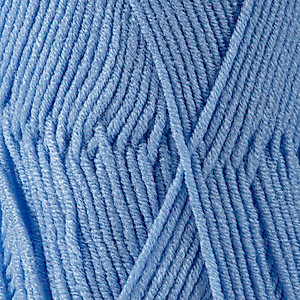 Sensy Softee Baby Yarn, 3.5 oz, 275 Yards, Gauge 3 Light (Blue)