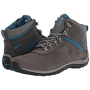 Timberland Women's Norwood Mid Waterproof Hiking Boot, Dark Grey Full Grain, 7.5